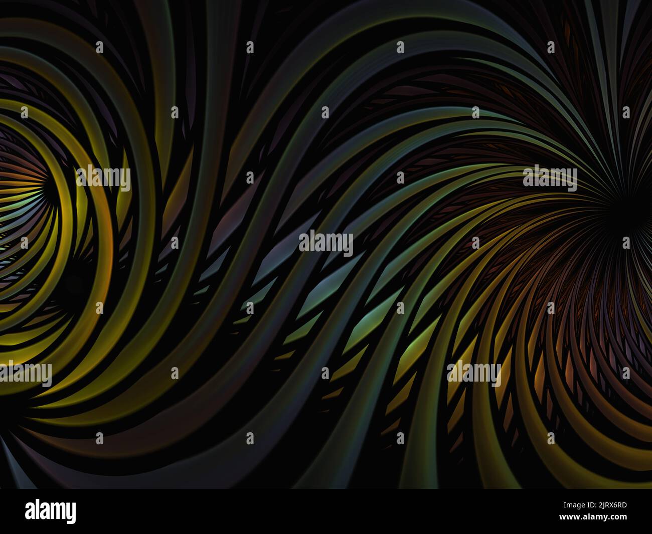 Abstract curve background. Wavy lines set, dinamic design element ...