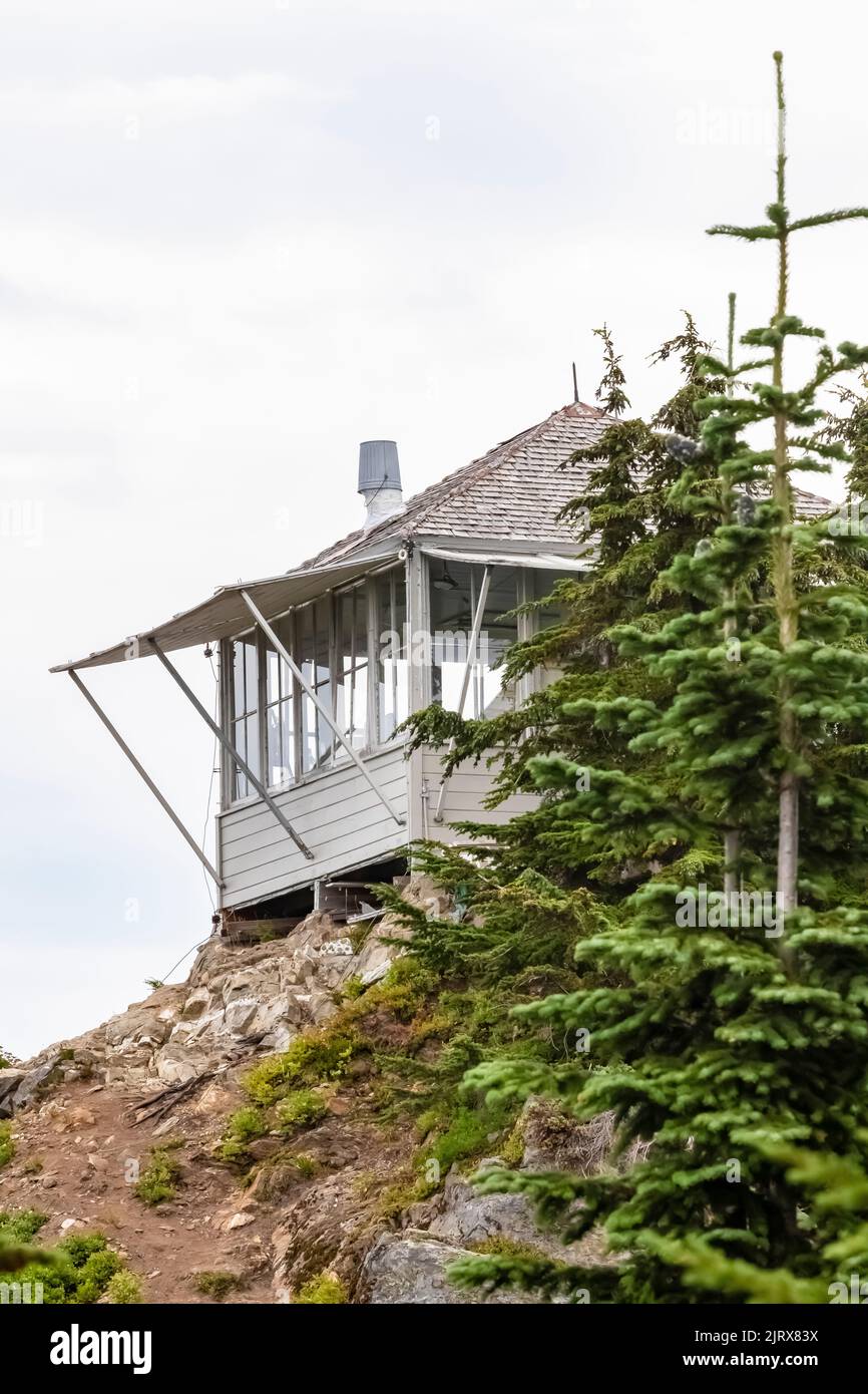 Evergreen Mountain Lookout, Mt. Baker–Snoqualmie National Forest ...