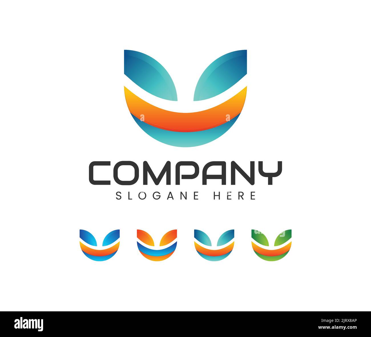 Abstract logo design hi-res stock photography and images - Alamy