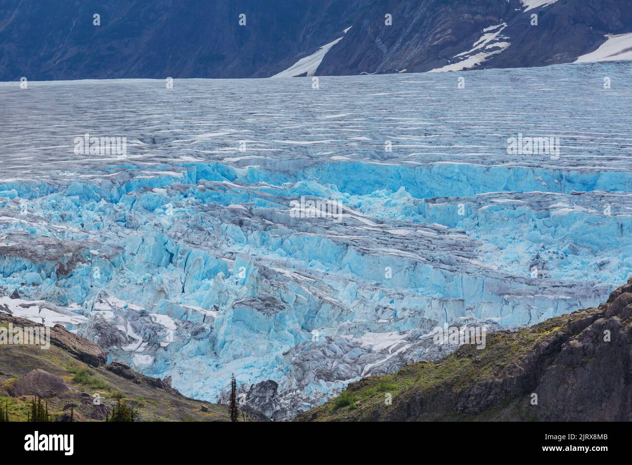 Salmon glacier in Stewart, Canada Stock Photo - Alamy
