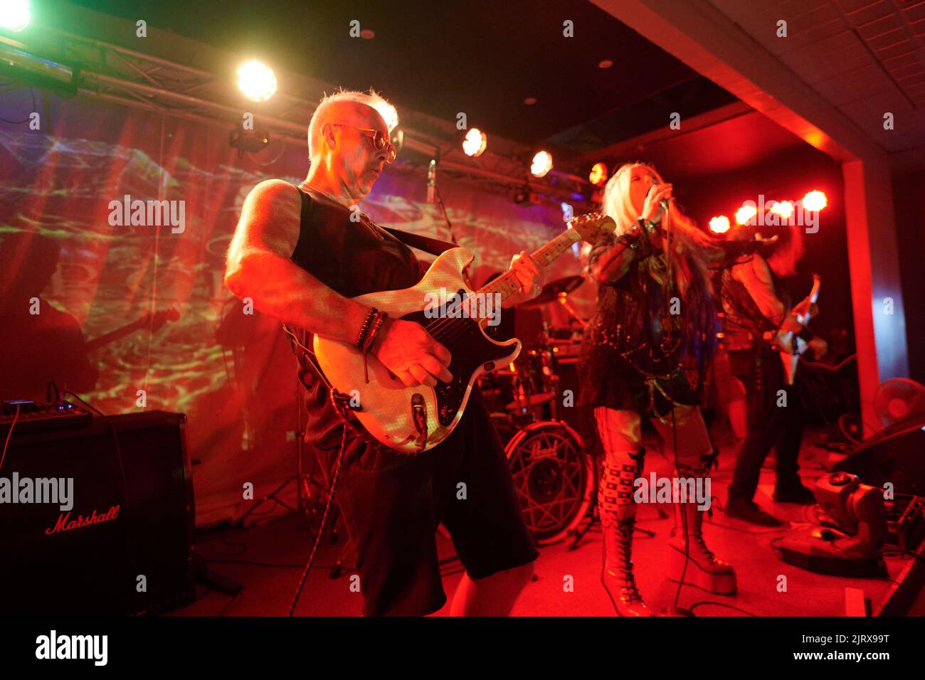 Stoke Prior, UK, 26 Aug, 2022, Sorceress of Sin performs at ...