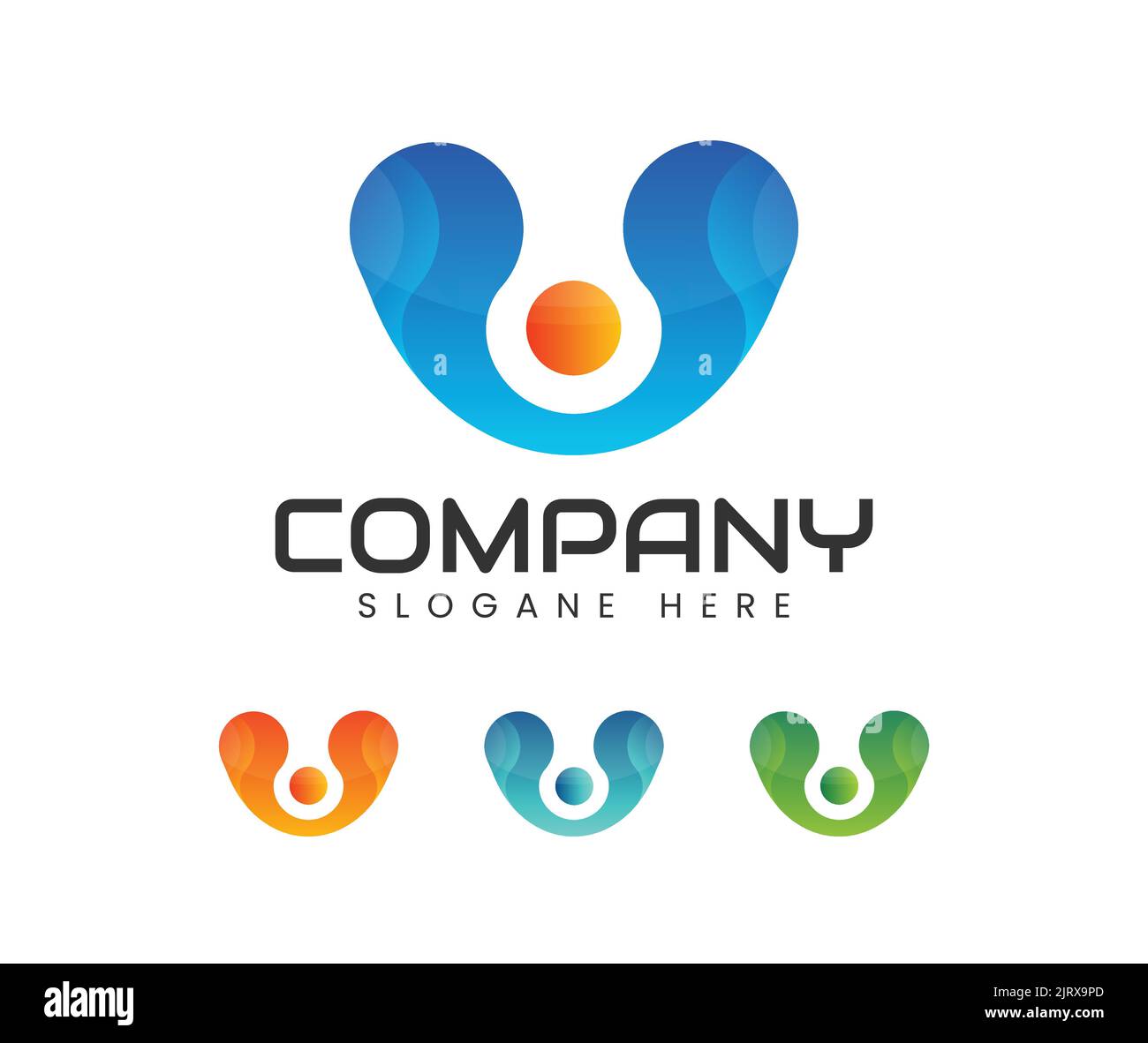 Letter v with dot circle professional logo design. Initial Letter V ...