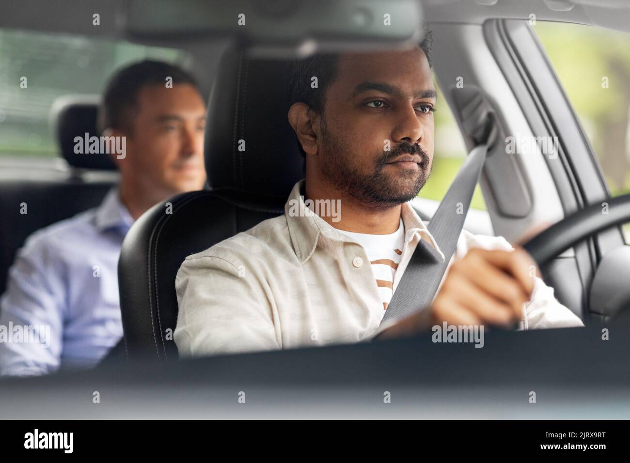 Hispanic man male driver passenger service hi-res stock photography and ...