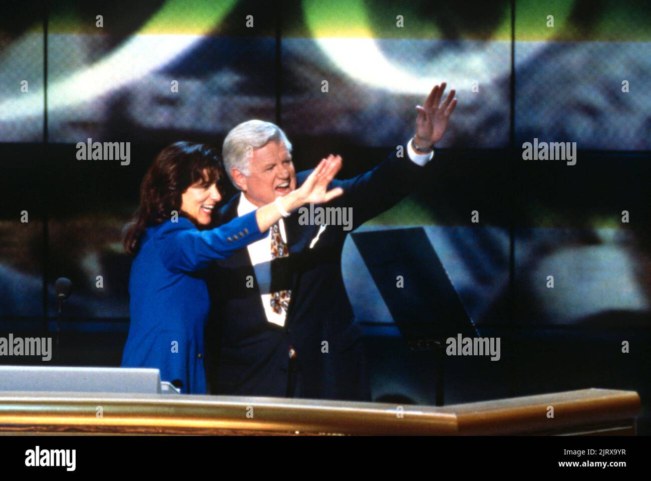 Ted kennedy and his wife hi-res stock photography and images - Alamy