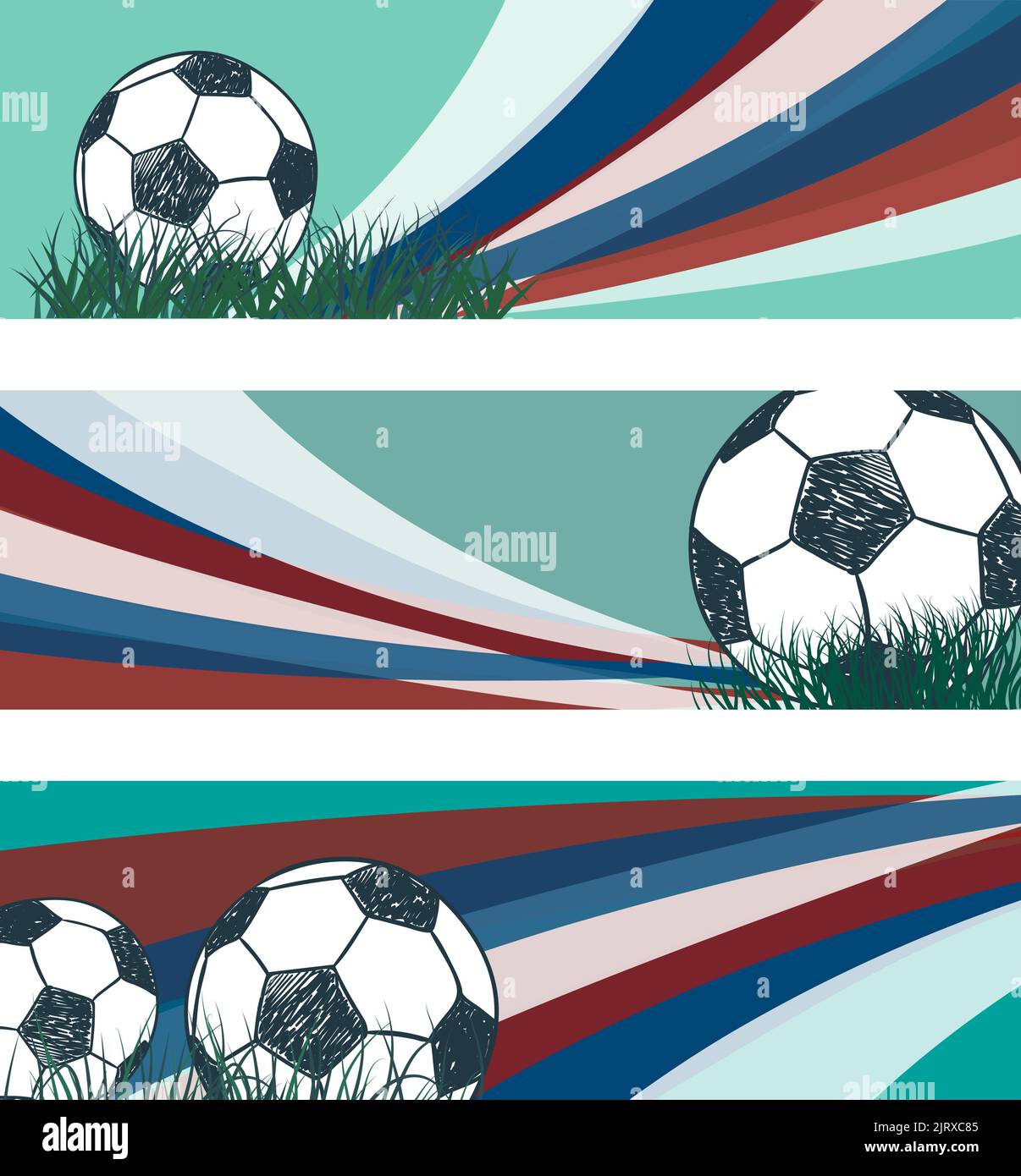 Football banners soccer Cut Out Stock Images & Pictures - Alamy