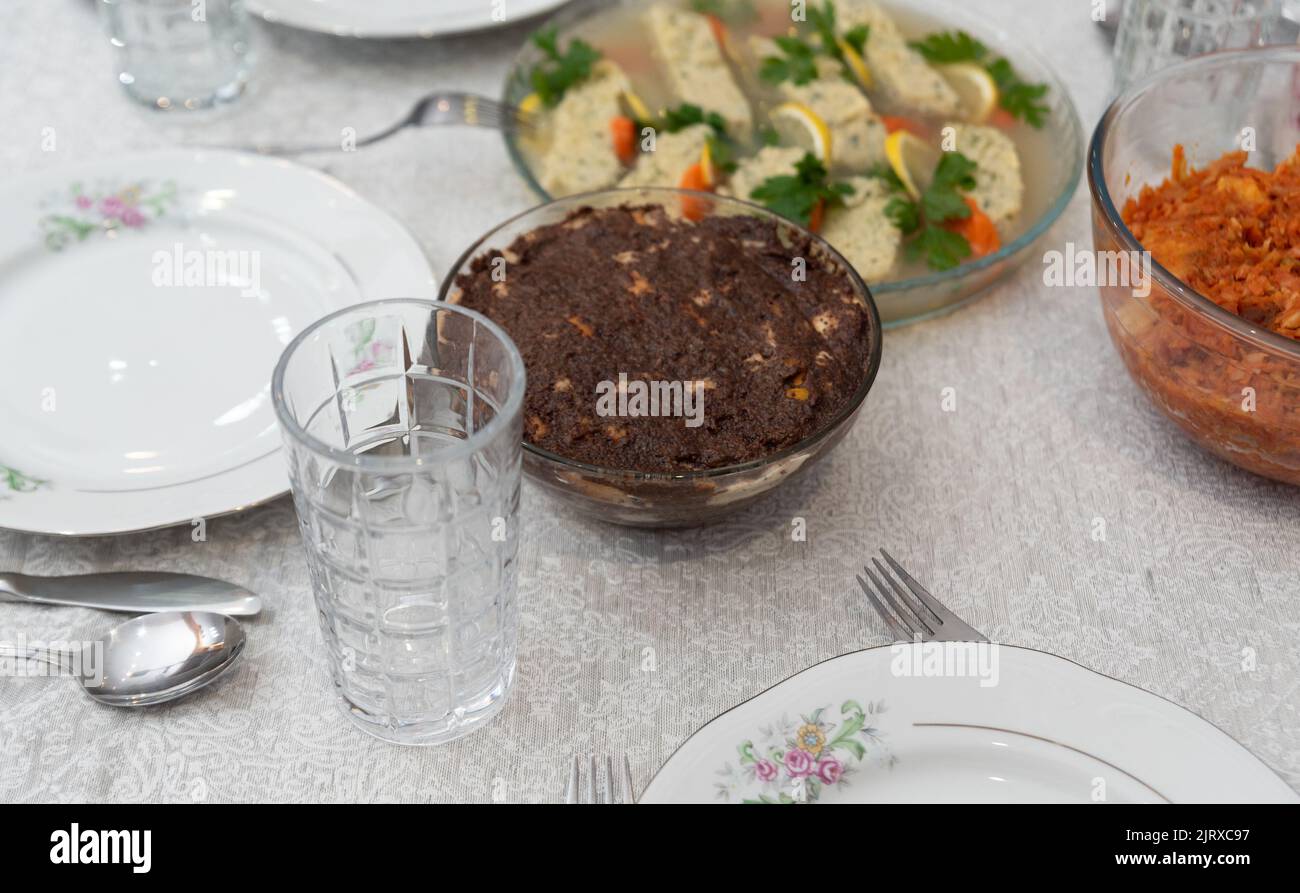 Christmas Eve dishes on the Polish table. Traditional Polish food for ...