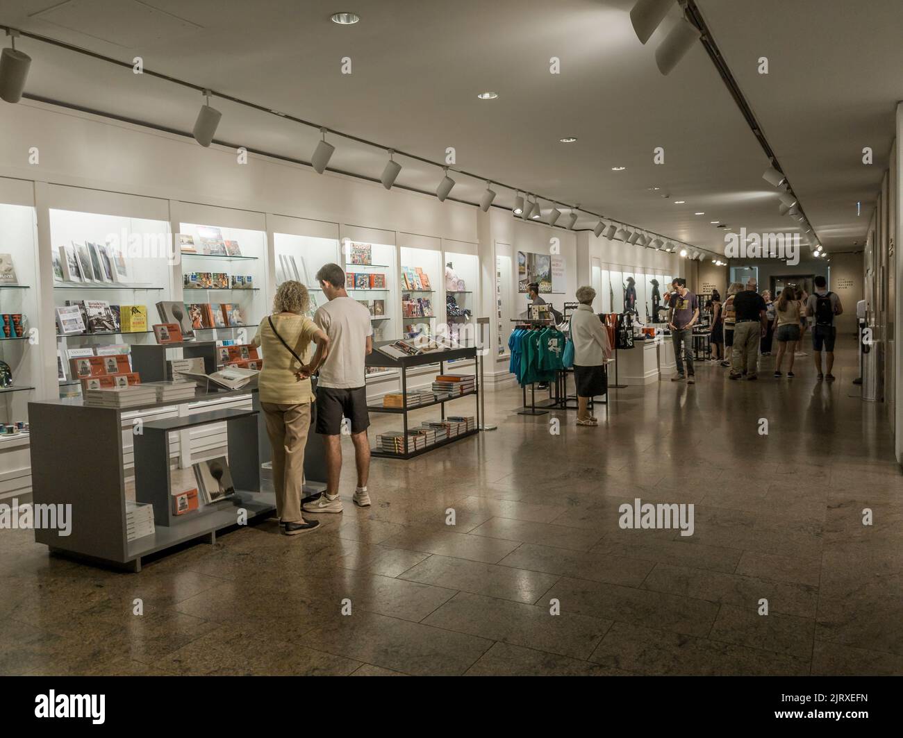 Satellite gift shop in the Metropolitan Museum of Art in New York on ...