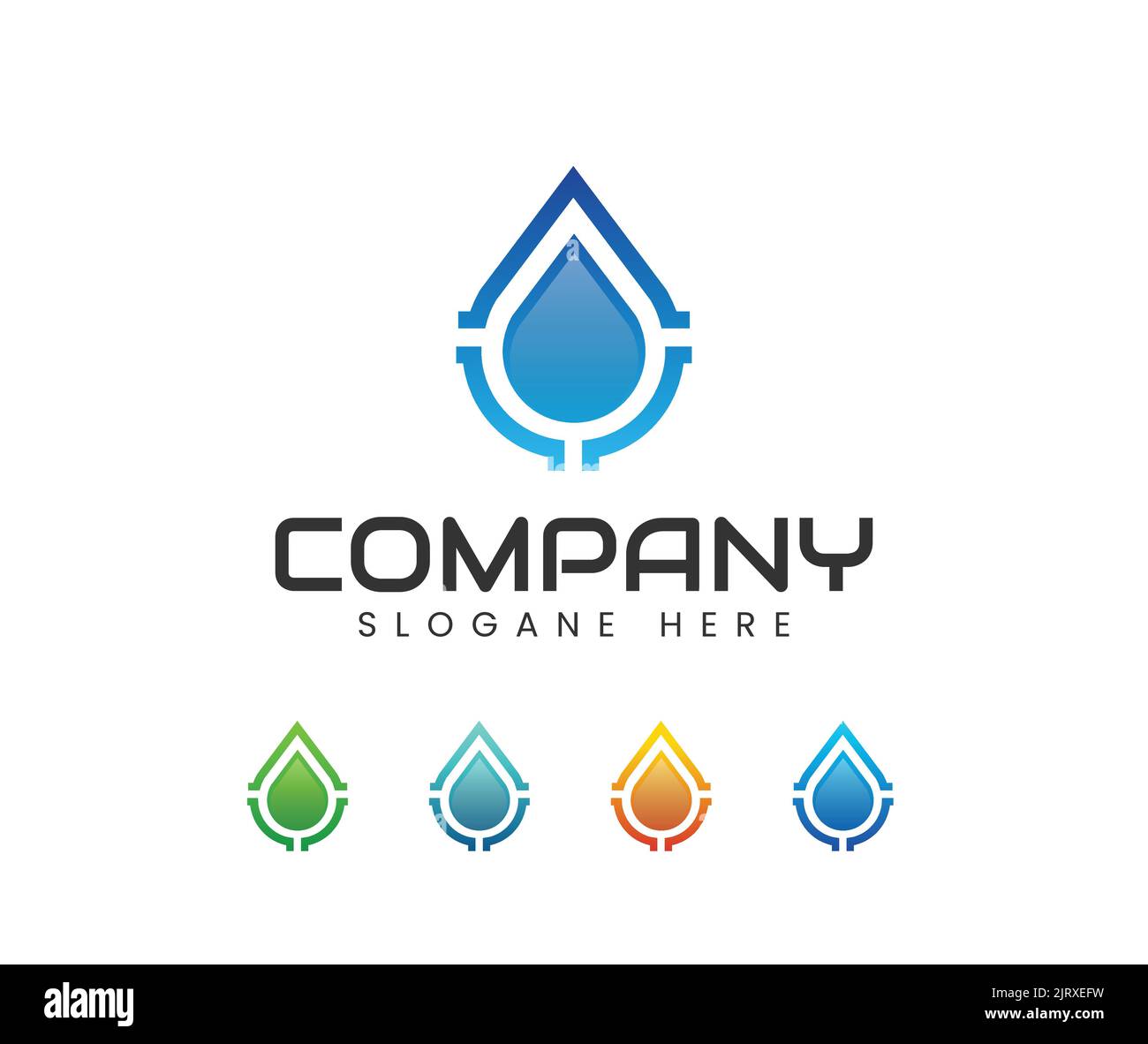 Plumbing logo template design. Plumbing Service Logo Template, Water ...