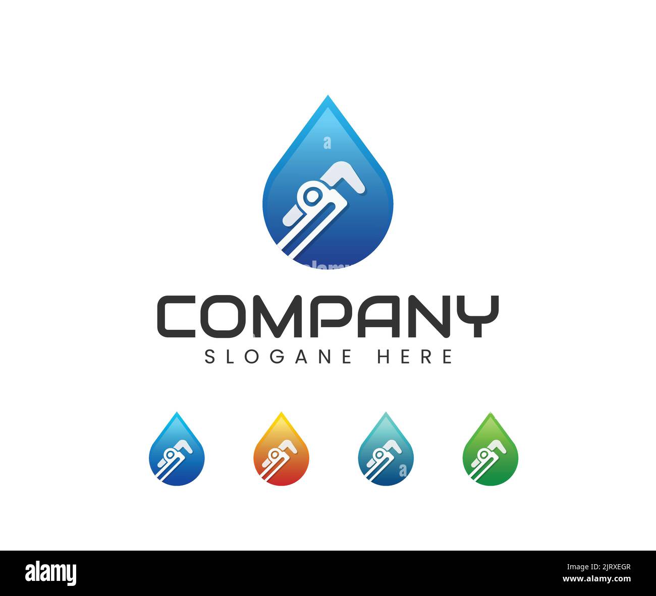 Plumbing repair logo design. symbol related to repair, repair of water or service Stock Vector ...