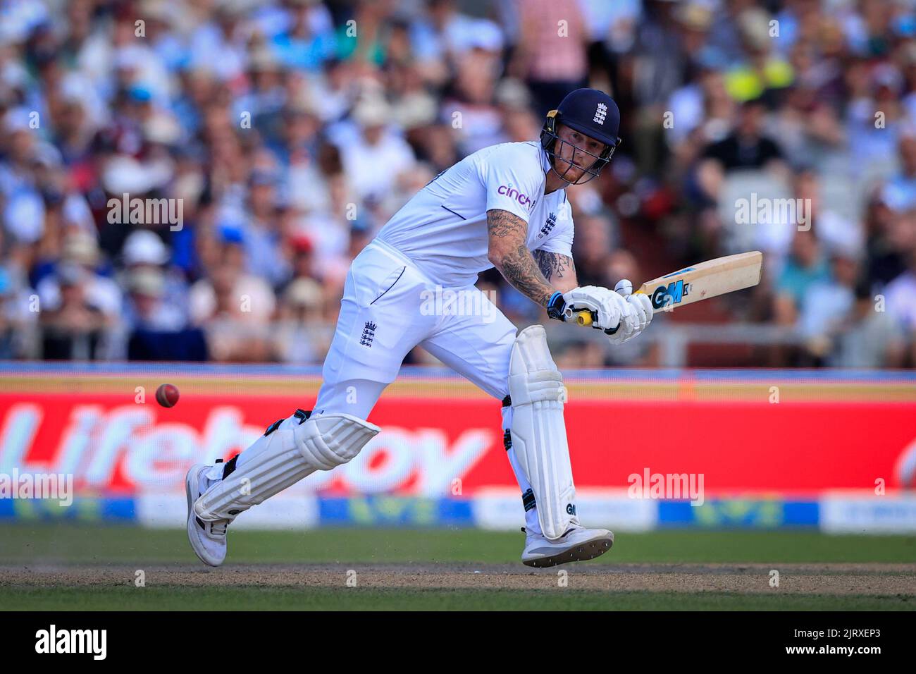 Ben Stokes batting for England Stock Photo - Alamy