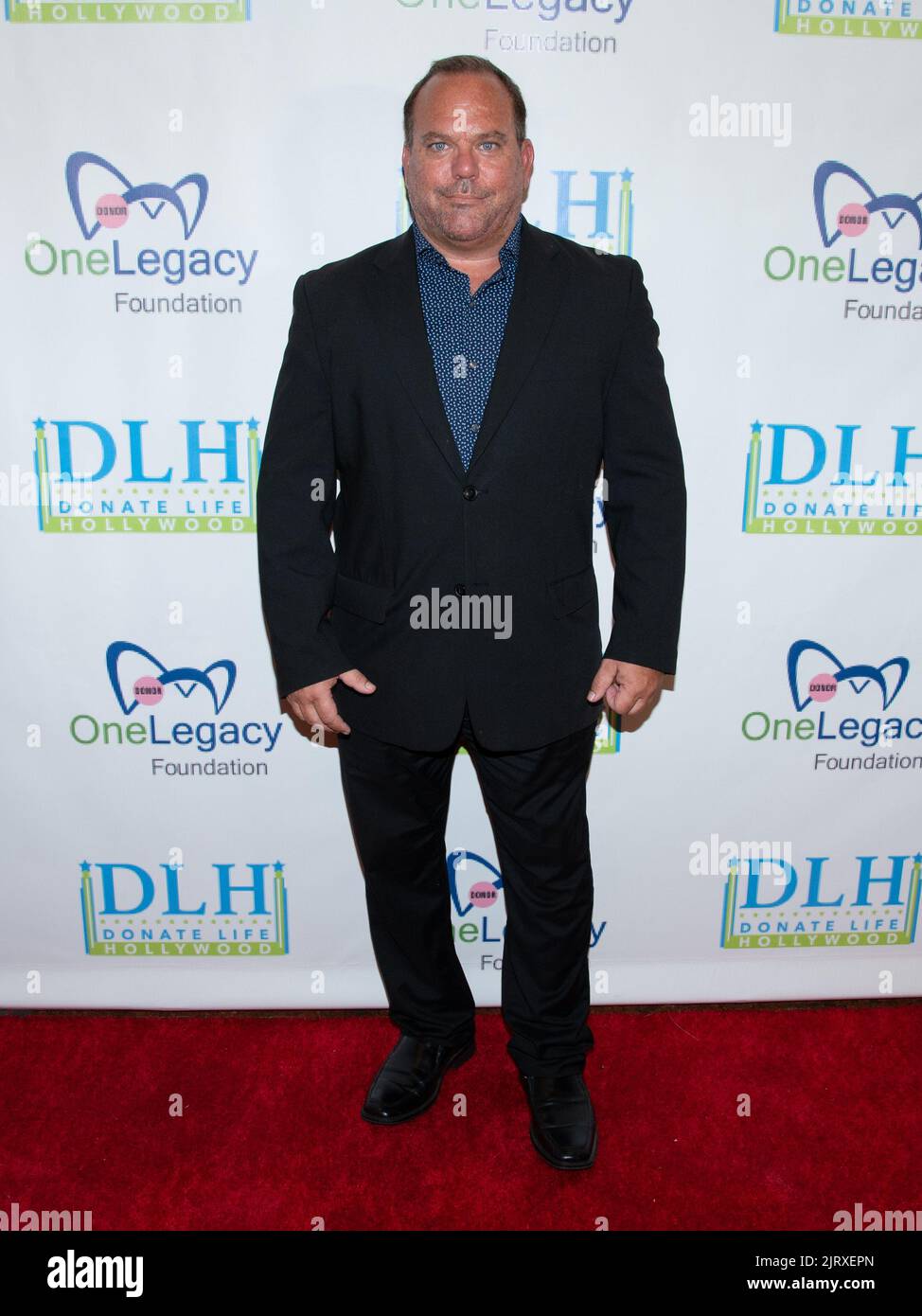 August 25, 2022, Hollywood, California, USA: Brian Hall attends 2022 DLH Inspire Awards. (Credit ...