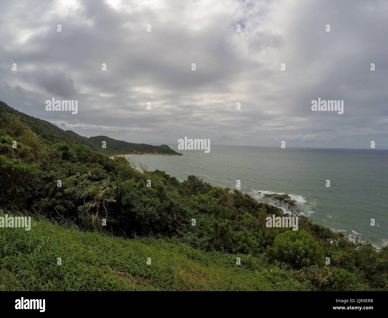 red beach lookout in Penha Santa Catarina Brazil Stock Photo - Alamy