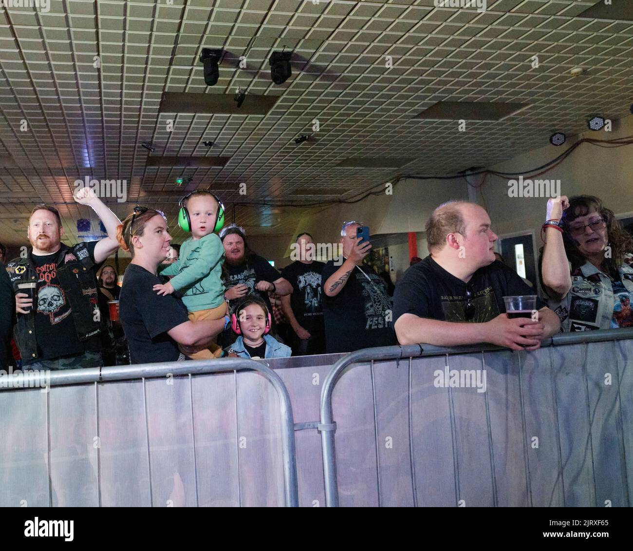 Stoke Prior, UK, 26 Aug, 2022, Melted Messiah Open the first day at ...