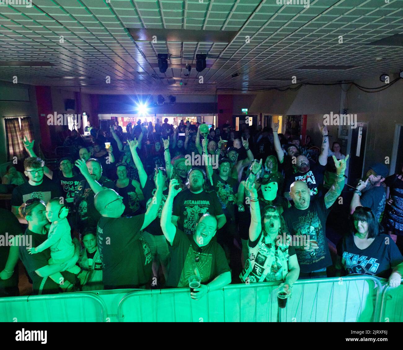 Stoke Prior, UK, 26 Aug, 2022, Melted Messiah Open the first day at ...