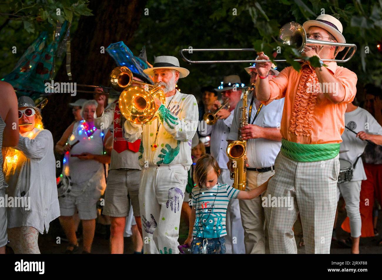 Lantern Procession, Trout Lake, John Hendry Park, Vancouver, British ...