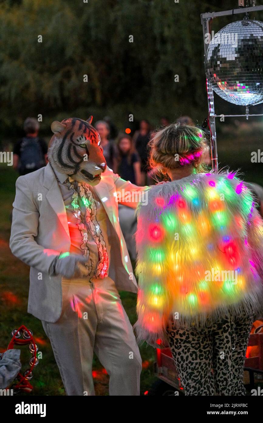 Lantern Procession, Trout Lake, John Hendry Park, Vancouver, British ...