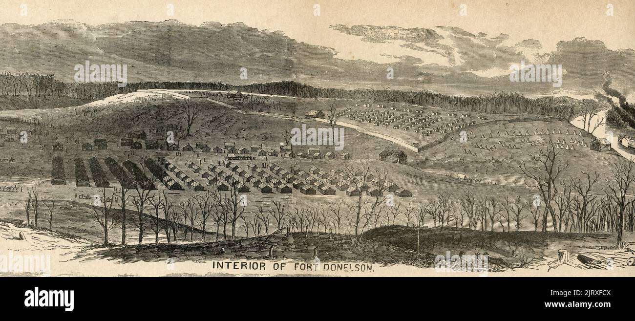 American civil war fort hi-res stock photography and images - Alamy