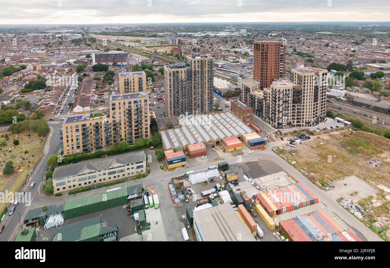 Southall london aerial hi-res stock photography and images - Alamy
