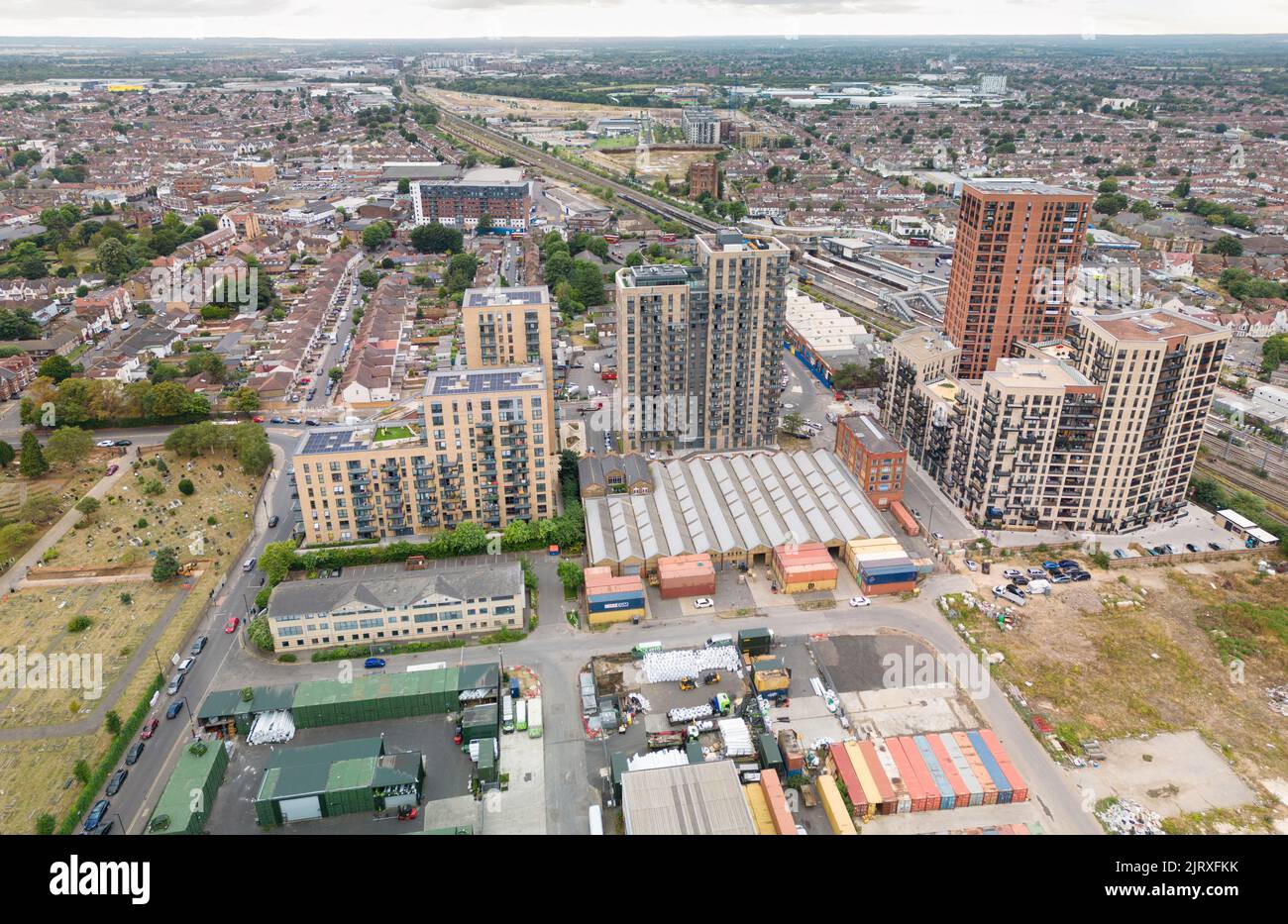 Ealing london street view hi-res stock photography and images - Alamy