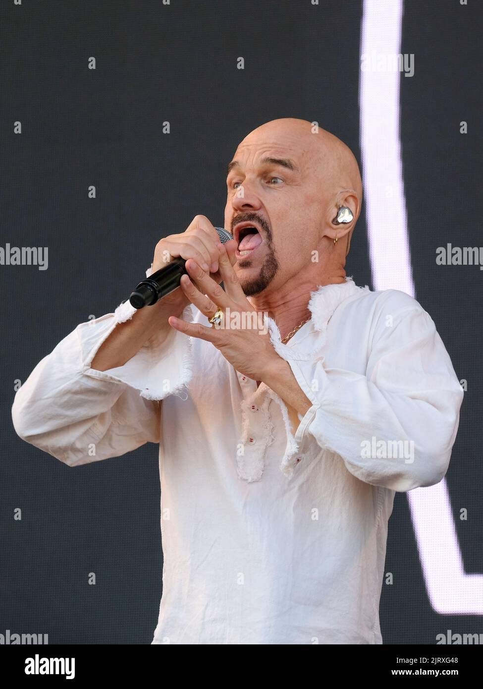 Southsea, UK. 26th Aug, 2022. Singer, songwriter, dancer and actor ...