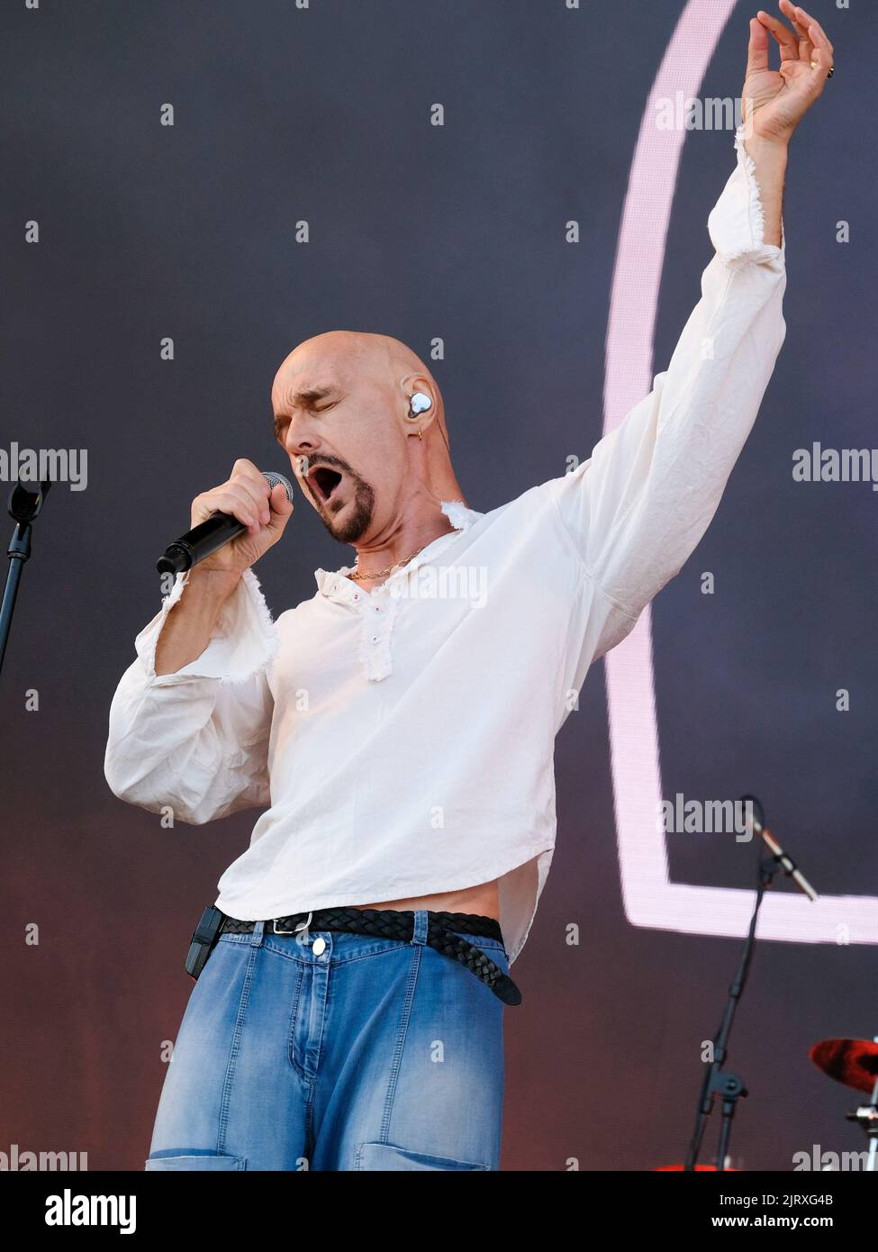 Southsea, UK. 26th Aug, 2022. Singer, songwriter, dancer and actor ...