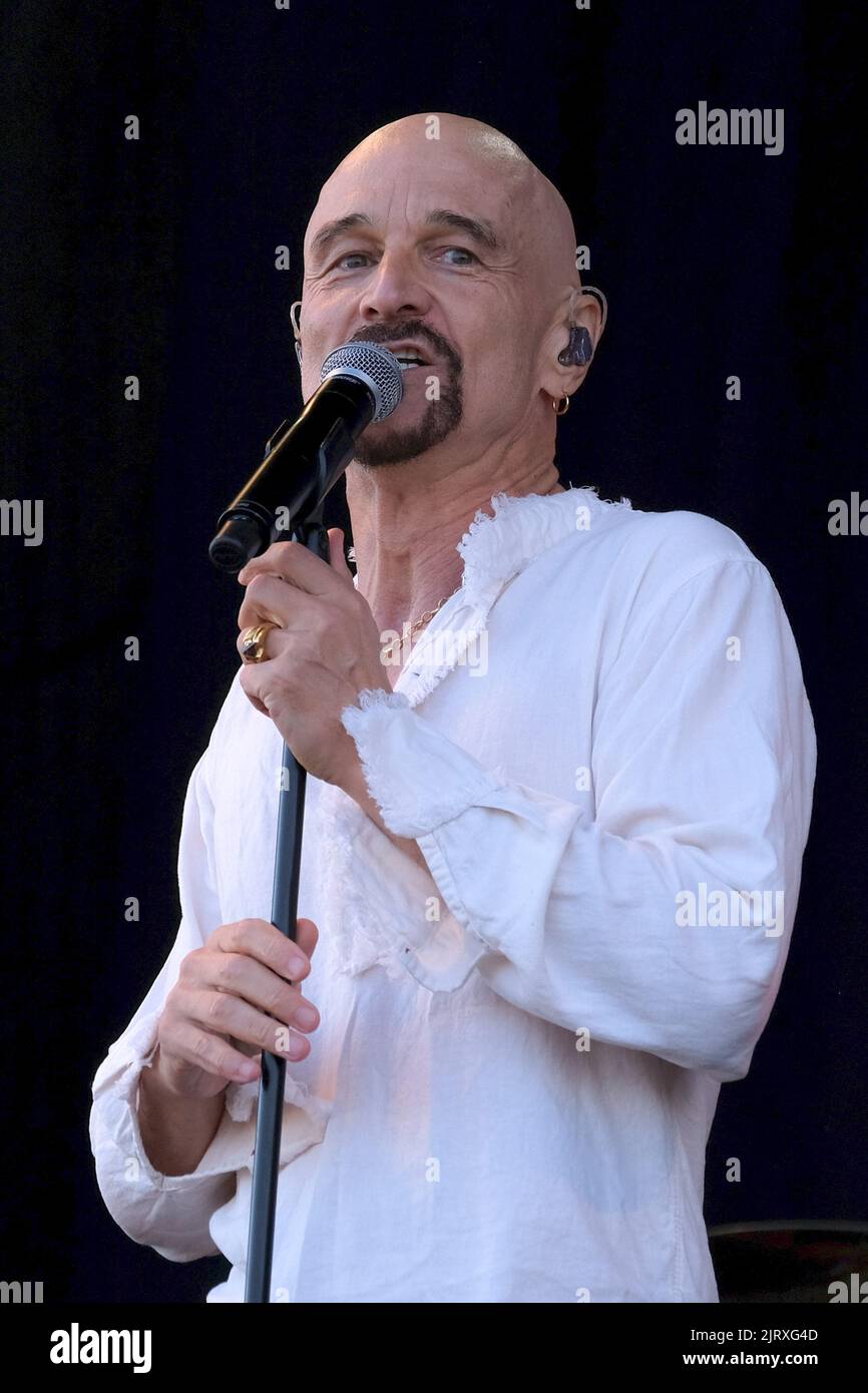 Southsea, UK. 26th Aug, 2022. Singer, songwriter, dancer and actor ...