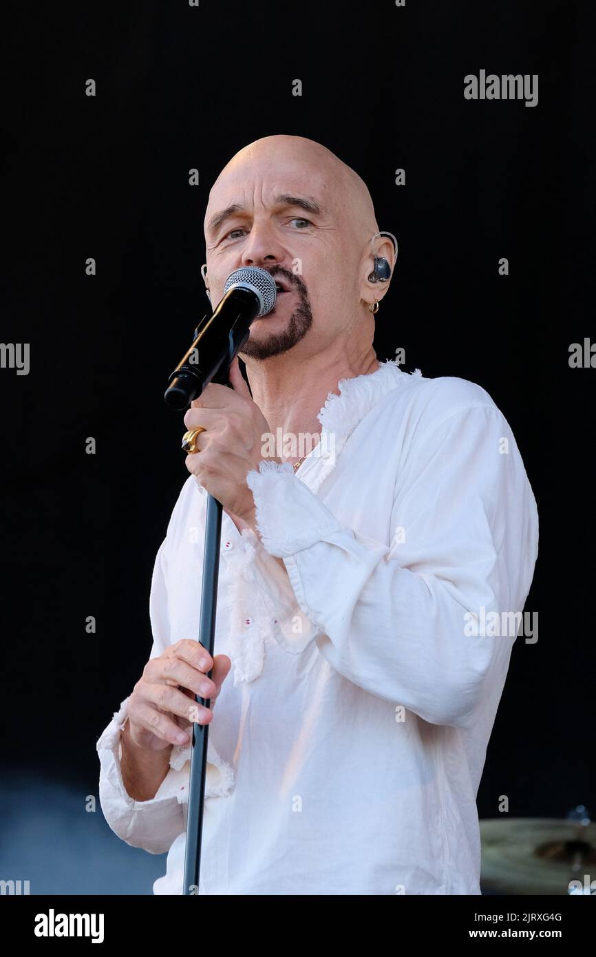 Southsea, UK. 26th Aug, 2022. Singer, songwriter, dancer and actor ...