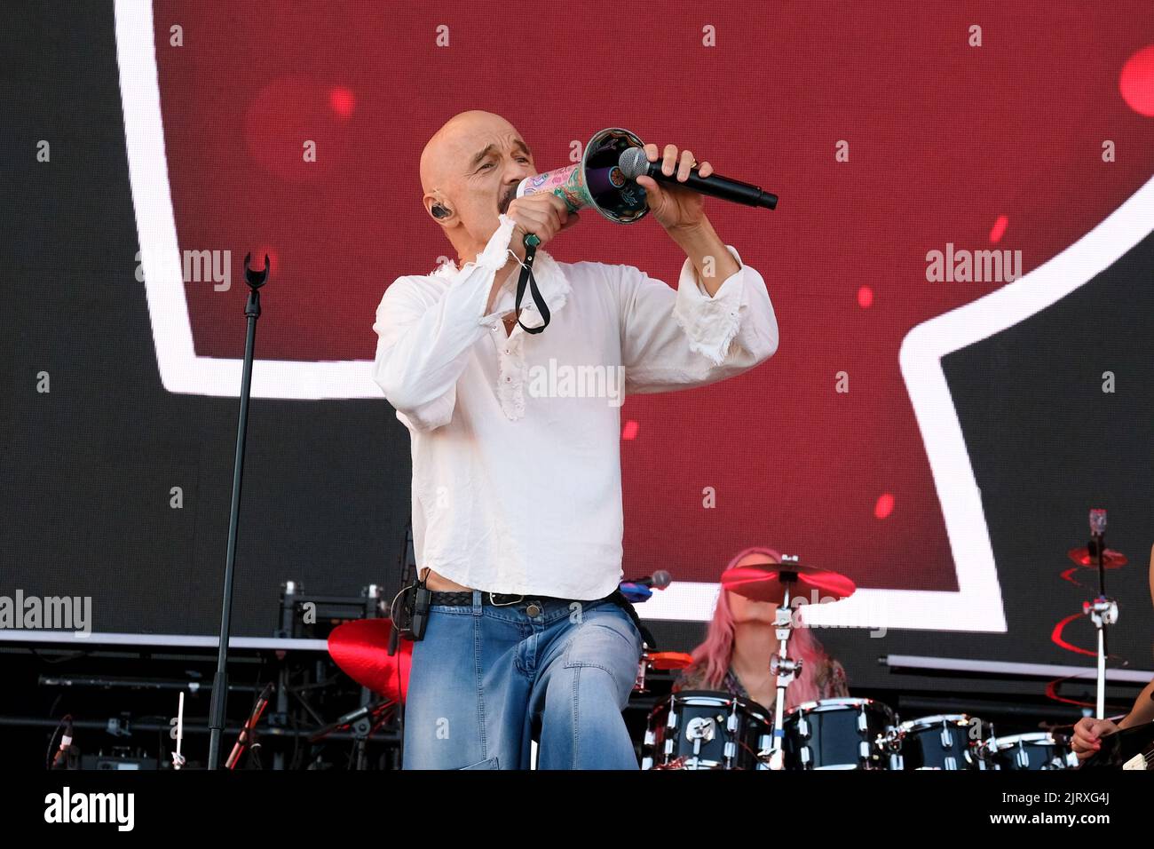 Southsea, UK. 26th Aug, 2022. Singer, songwriter, dancer and actor ...