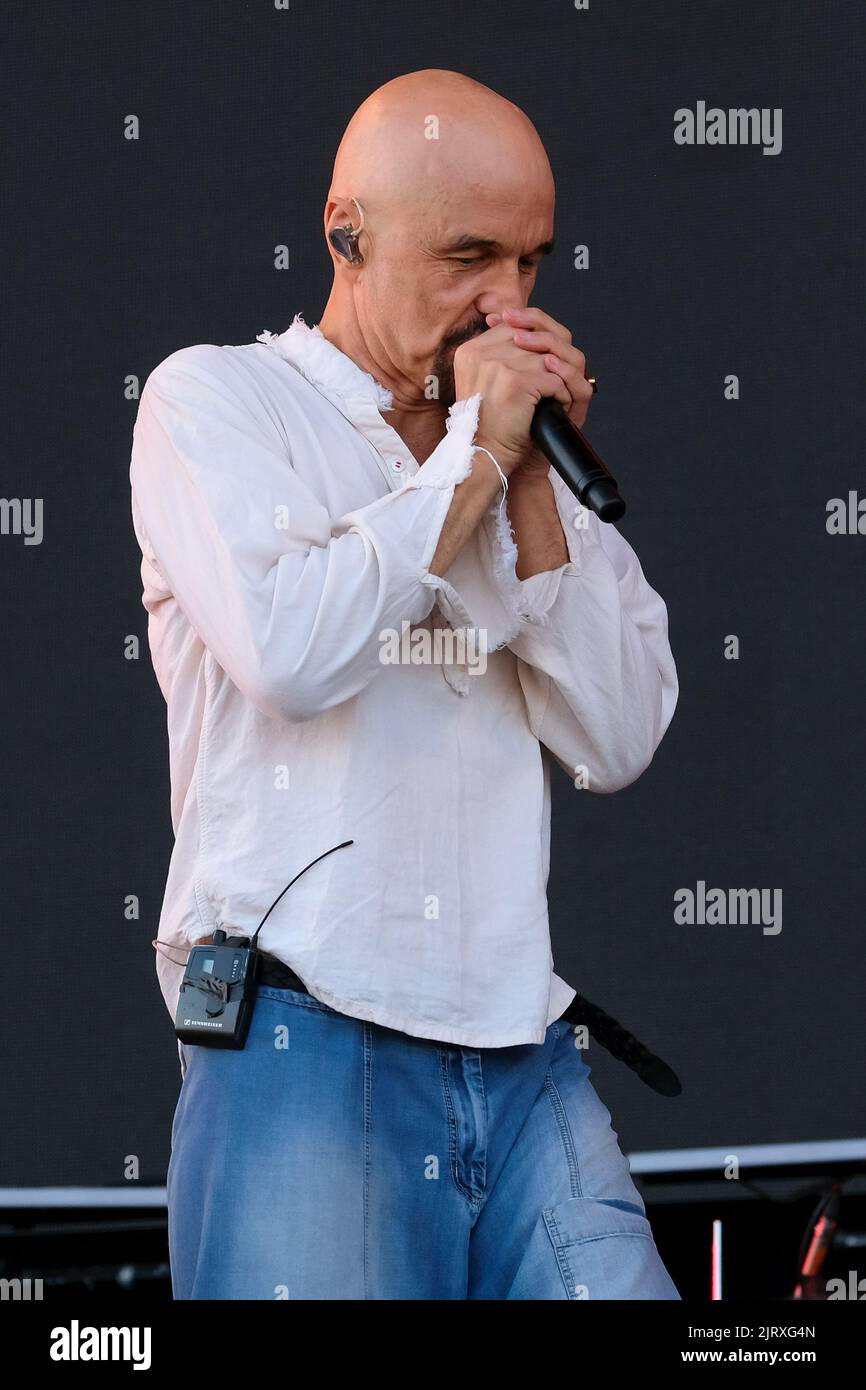 Southsea, UK. 26th Aug, 2022. Singer, songwriter, dancer and actor ...