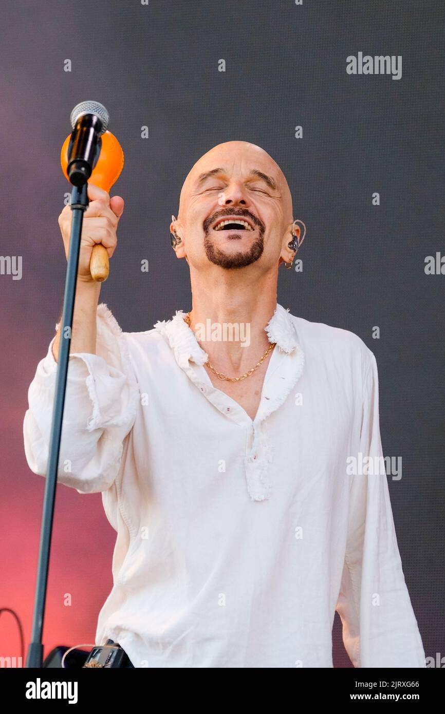 Southsea, UK. 26th Aug, 2022. Singer, songwriter, dancer and actor ...