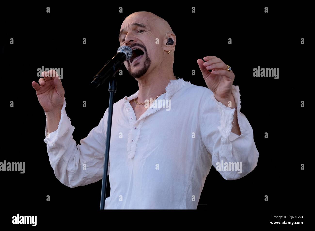 Southsea, UK. 26th Aug, 2022. Singer, songwriter, dancer and actor ...