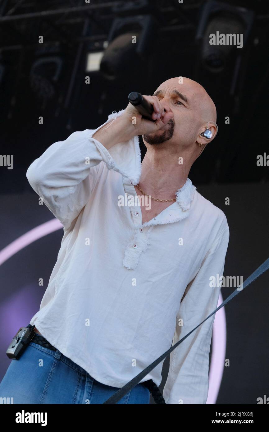 Southsea, UK. 26th Aug, 2022. Singer, songwriter, dancer and actor ...