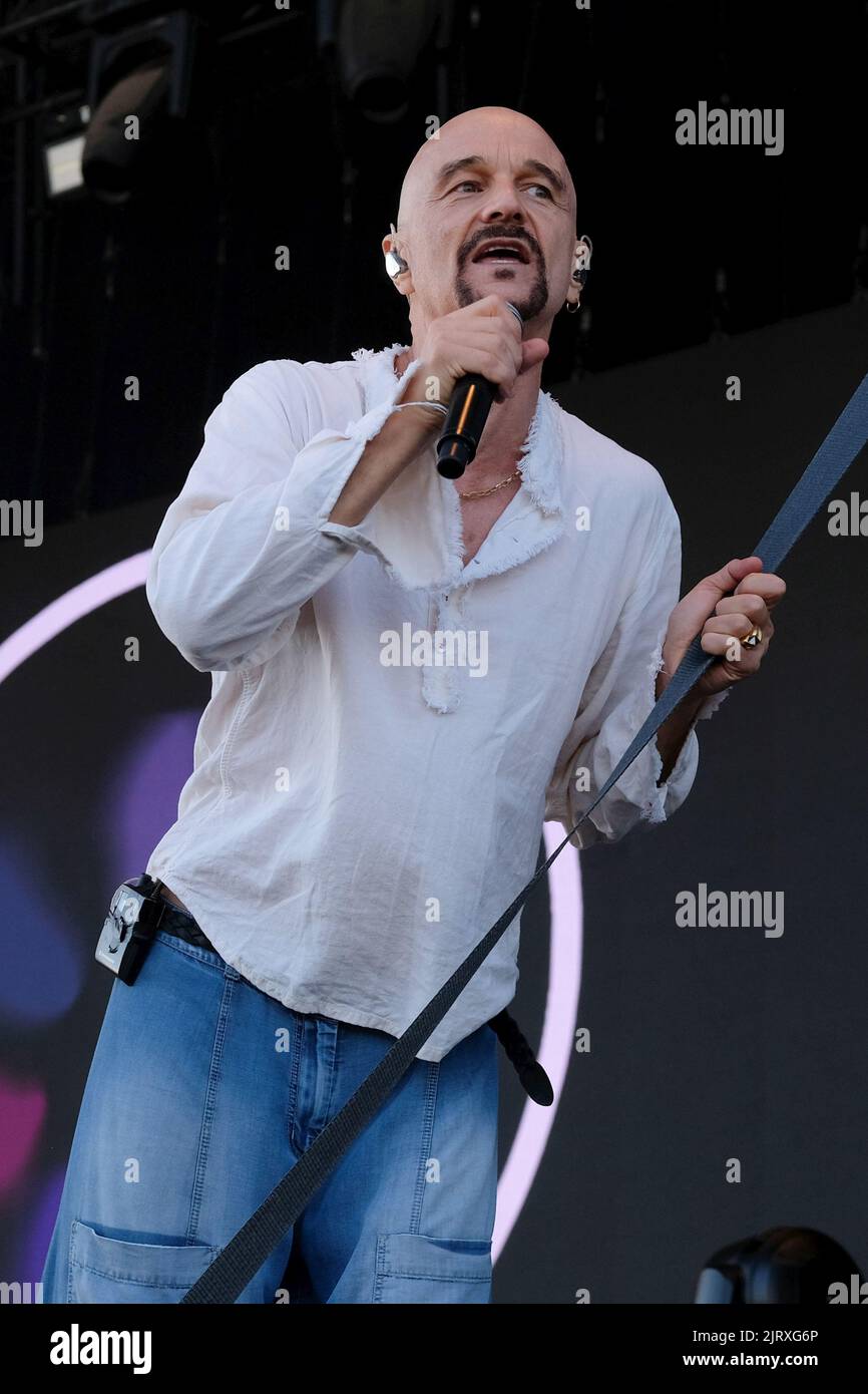 Southsea, UK. 26th Aug, 2022. Singer, songwriter, dancer and actor ...