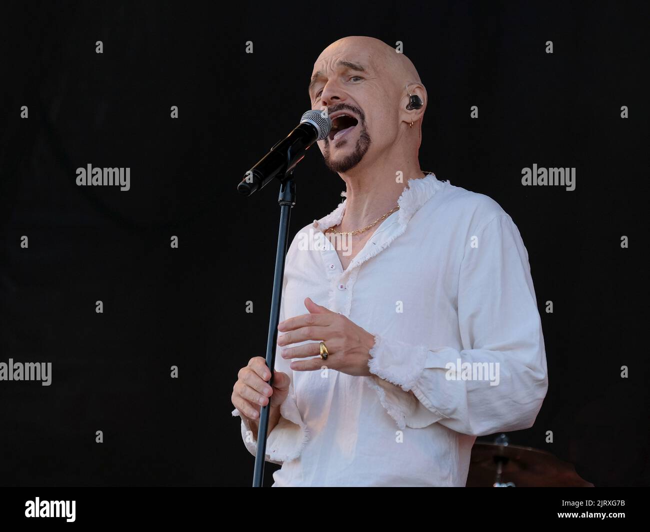Southsea, UK. 26th Aug, 2022. Singer, songwriter, dancer and actor ...