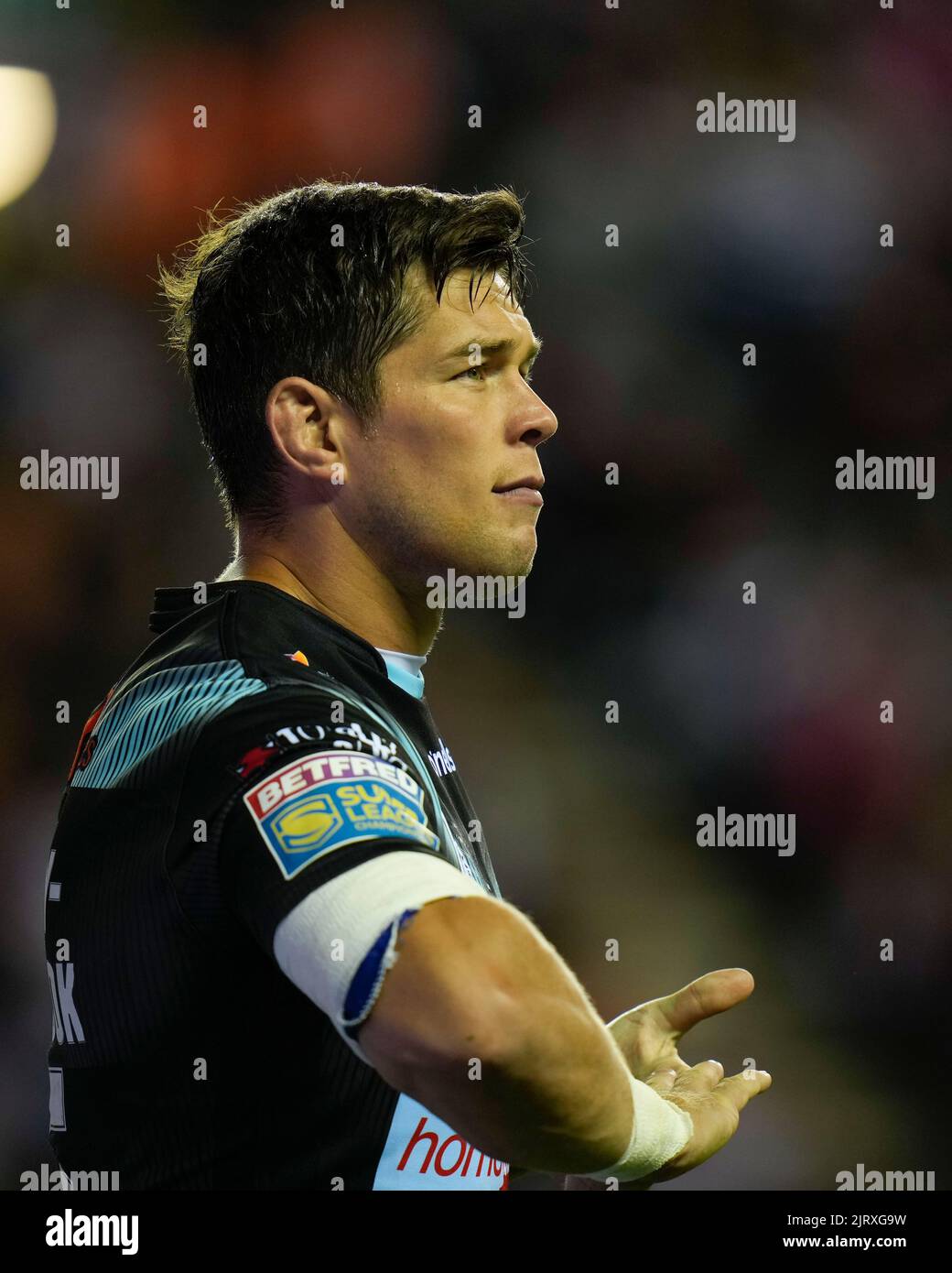 Louie McCarthy-Scarsbrook of St Helens who is playing his 400th Super ...