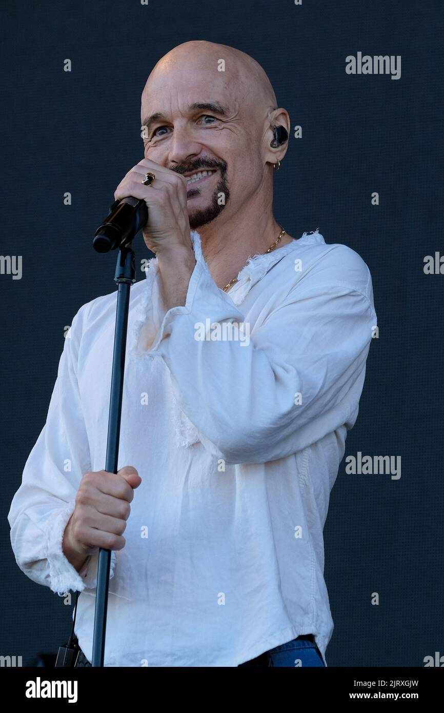 Singer, songwriter, dancer and actor Timothy John Booth aka Tim Booth ...