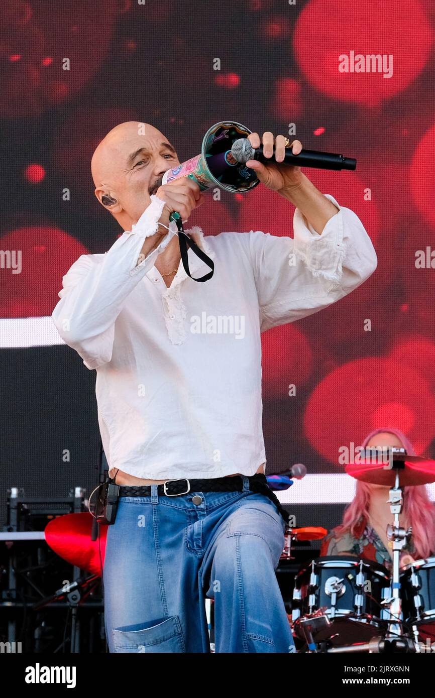 Singer, songwriter, dancer and actor Timothy John Booth aka Tim Booth ...