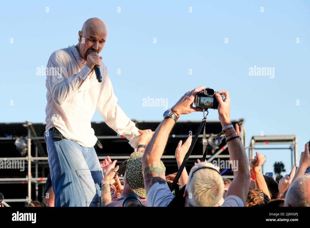 Singer, songwriter, dancer and actor Timothy John Booth aka Tim Booth ...