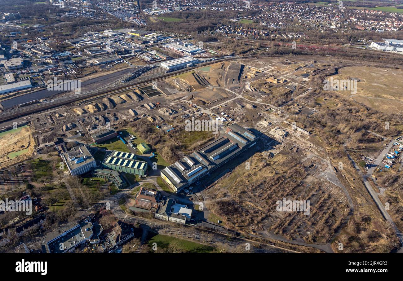 Building site at the old westfalia smelter hi-res stock photography and ...