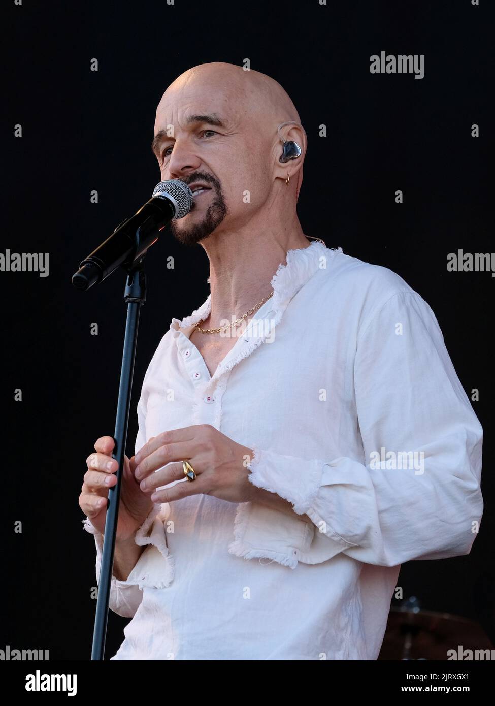 Southsea, UK. 26th Aug, 2022. Singer, songwriter, dancer and actor ...