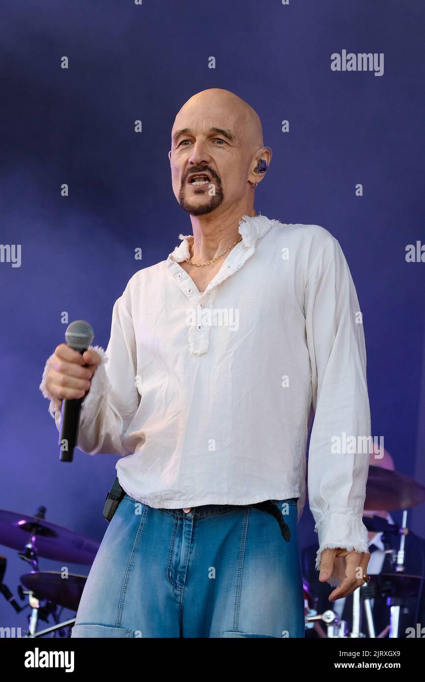 Southsea, UK. 26th Aug, 2022. Singer, songwriter, dancer and actor ...