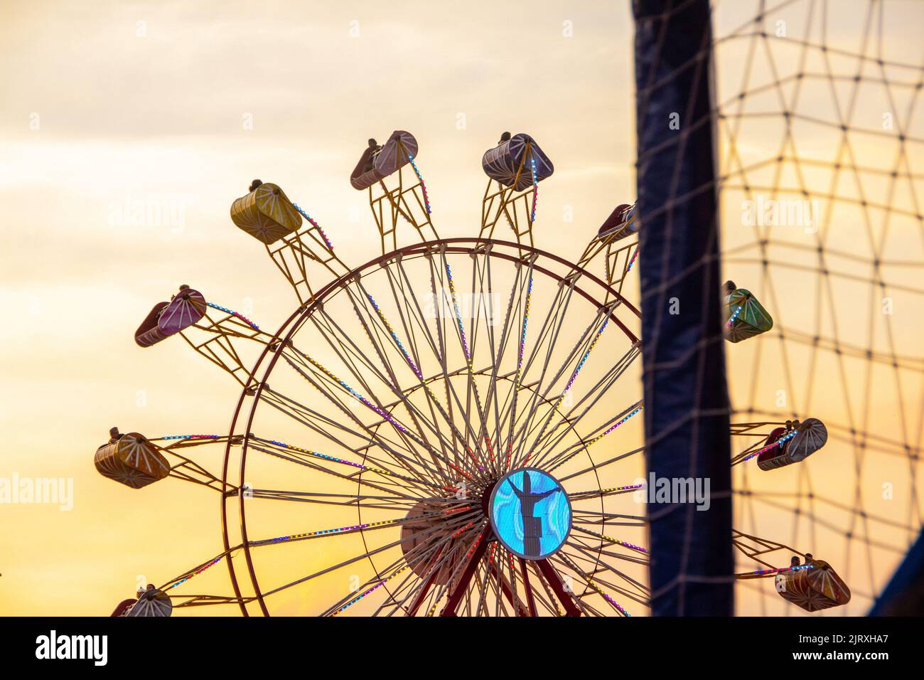 Toy giant park wheel Play City in Rio de Janeiro with a beautiful ...