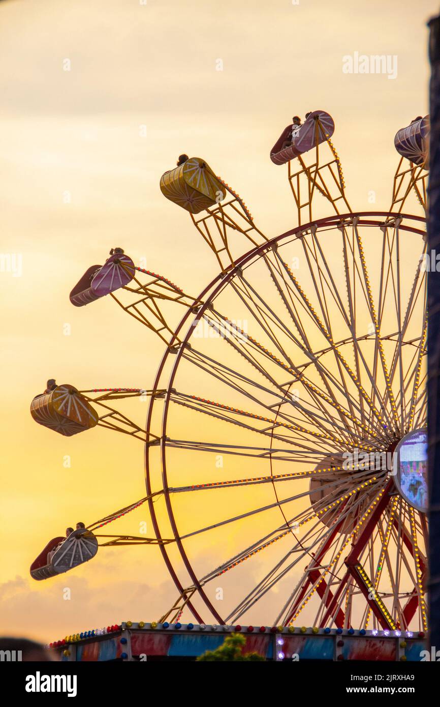 Toy giant park wheel Play City in Rio de Janeiro with a beautiful ...