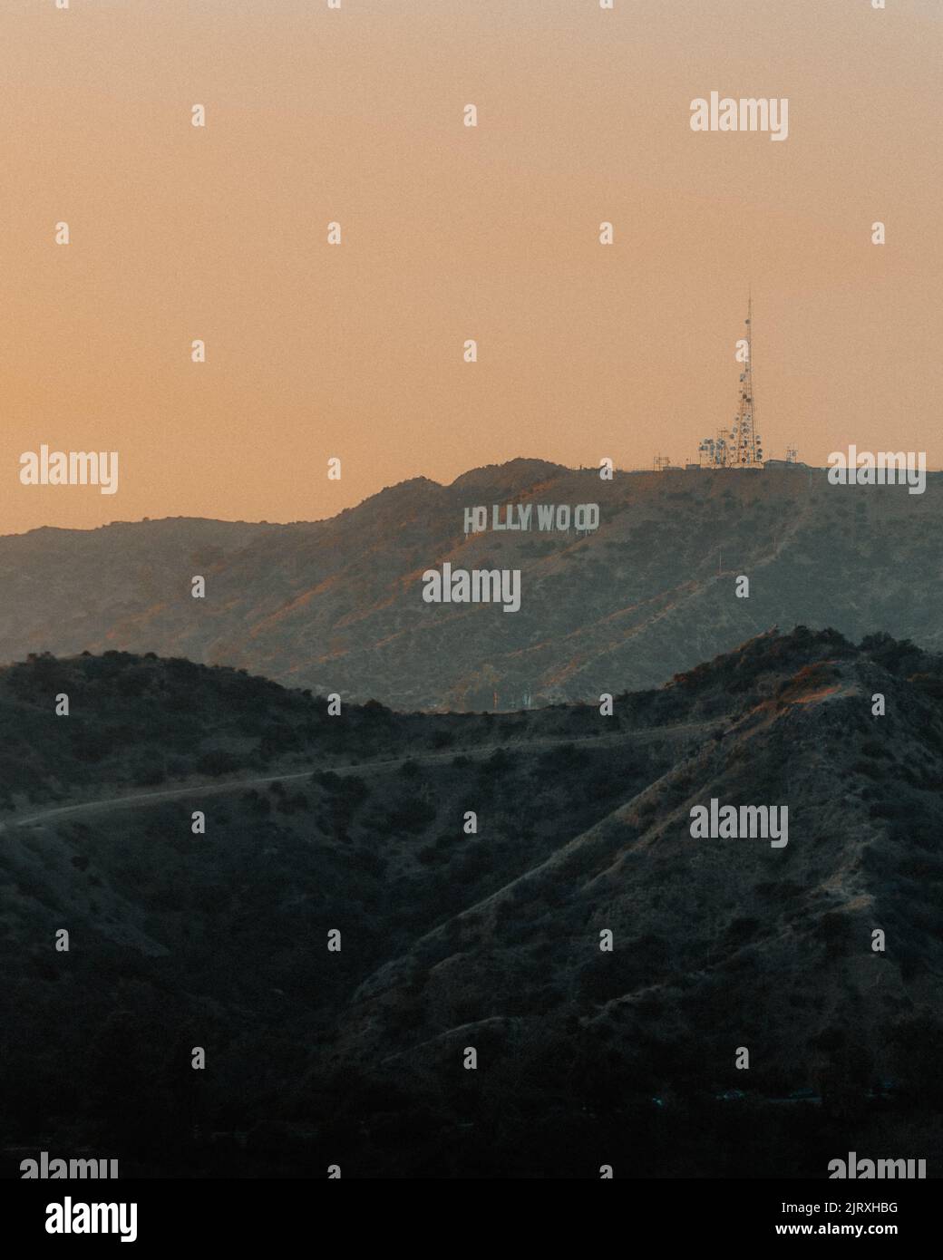 The iconic Hollywood Sign in Los Angeles, California Stock Photo - Alamy
