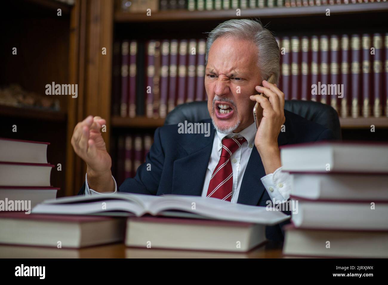 Yelling at book hi-res stock photography and images - Alamy