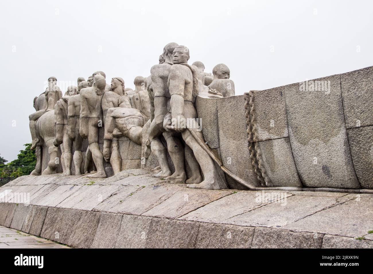 Monument to the Flags, Ibirapuera Park, Sao Paulo Brazil - February 16 ...