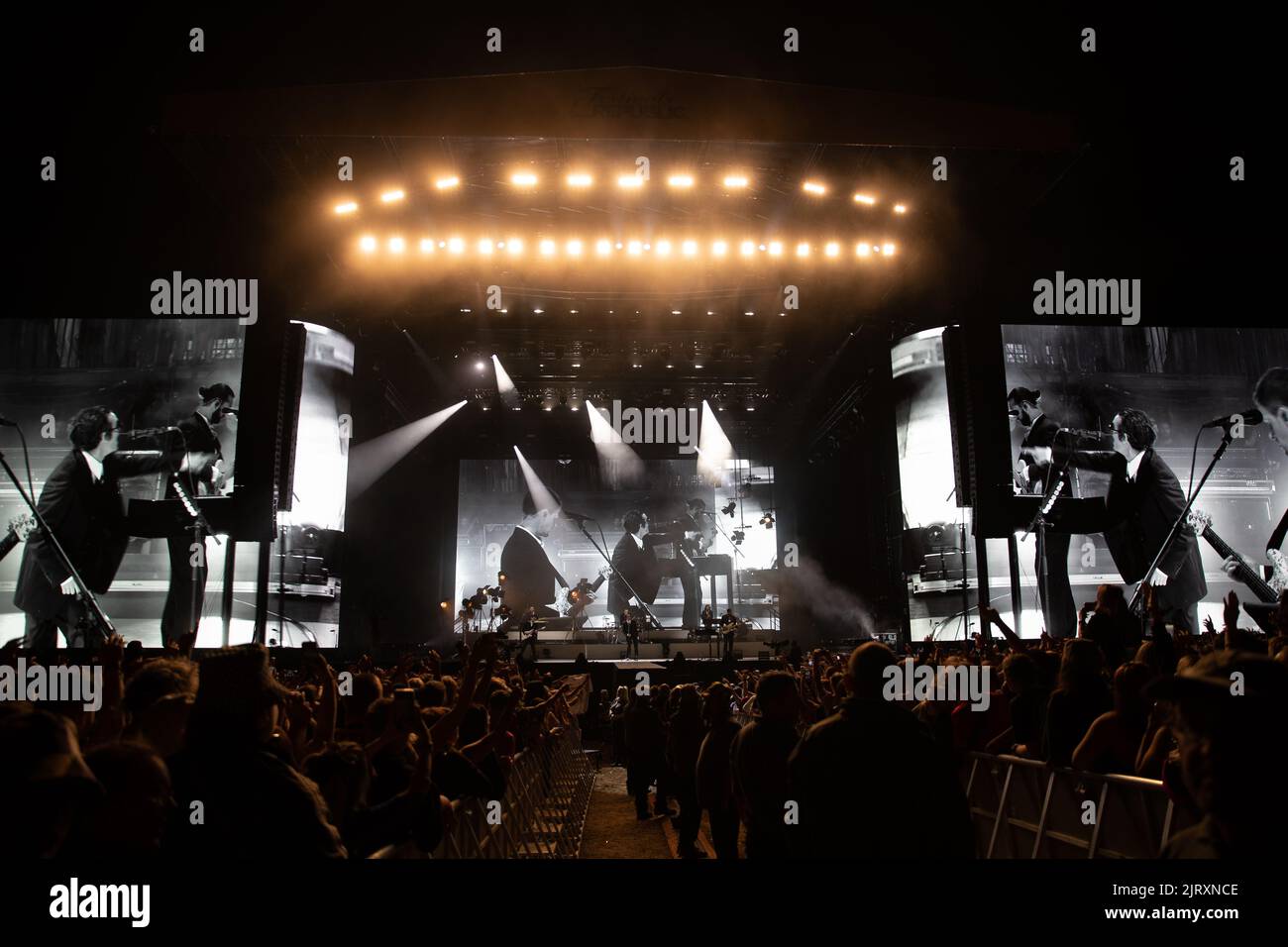 Leeds, UK. 26 Aug 2022 Charli XCX on Main Stage East stage on Day 1 at ...