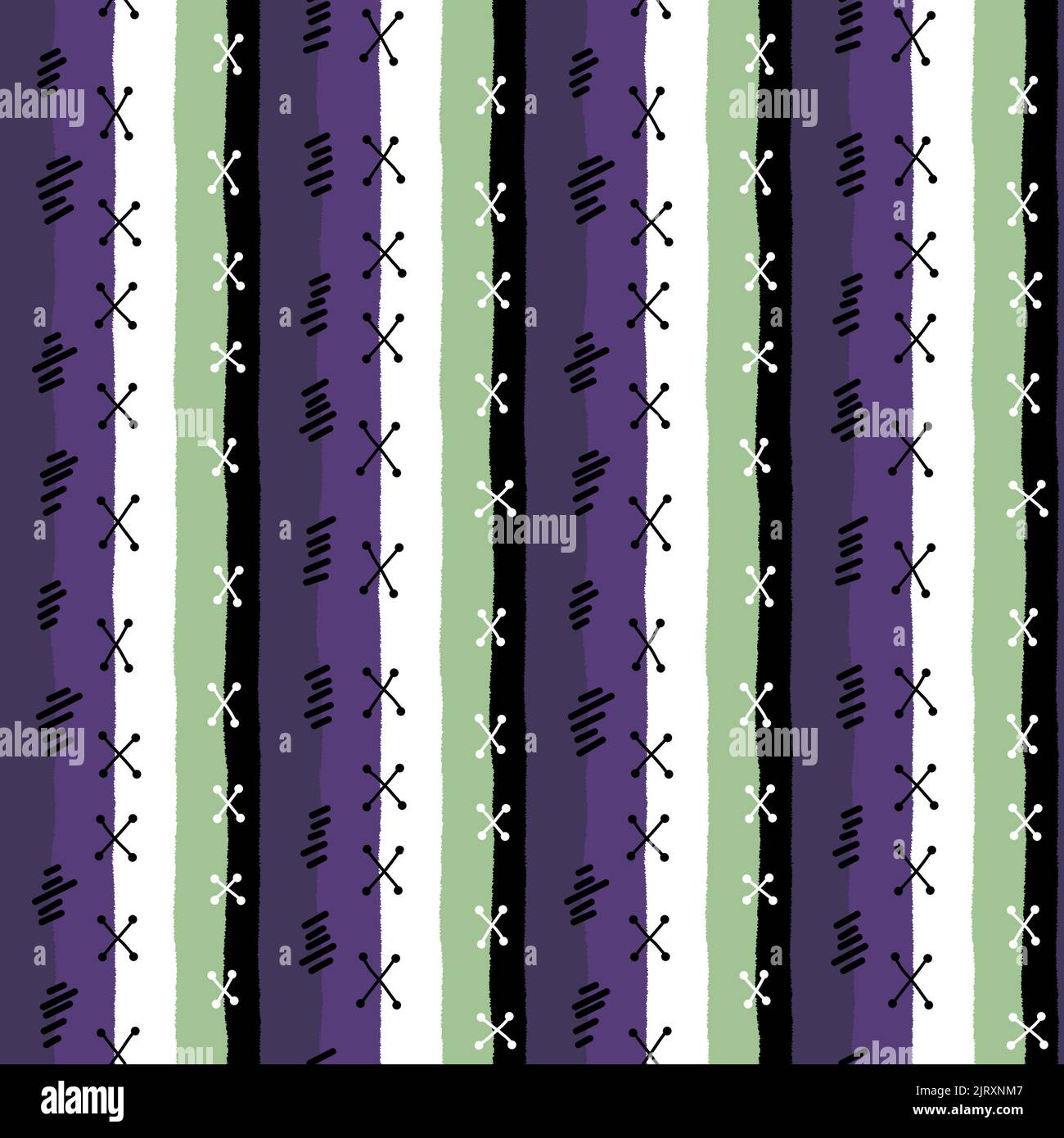 Sewing patch stitches seamless stripes pattern for wrapping paper and ...