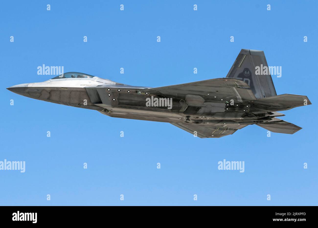 An F-22 Raptor from the 411th Flight Test Squadron, 412th Test Wing ...