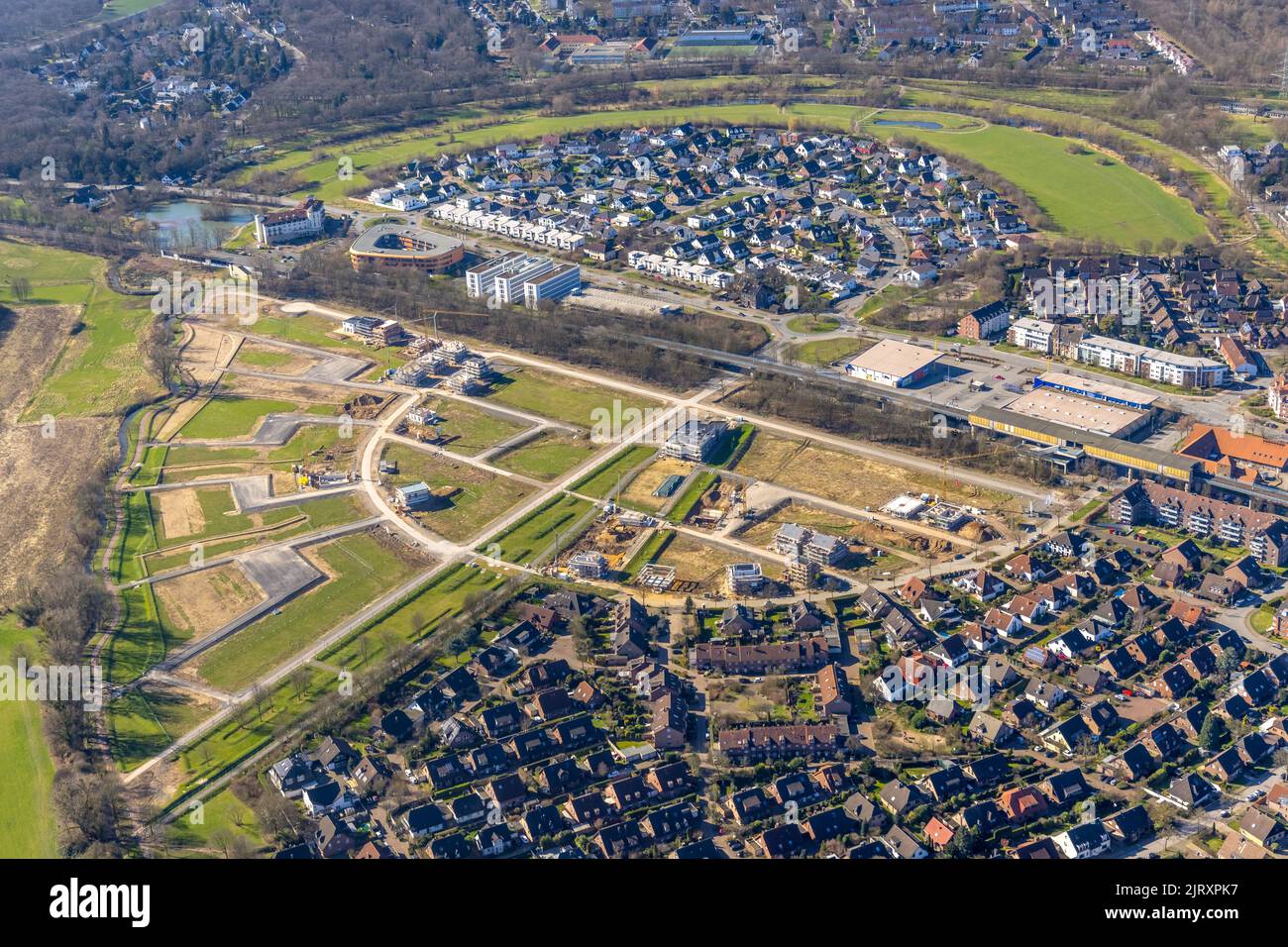 New development area am alten angerbach hi-res stock photography and ...